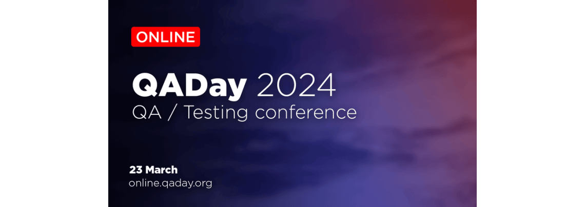Online QADay 2024 - Календар IT подій України